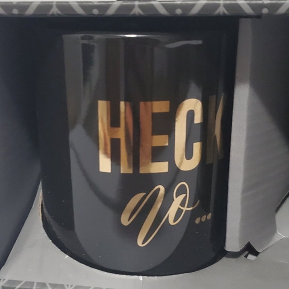 10 Strawberry Street | Kitchen | Nib Heck Yes Heck No Coffee Mugs ...